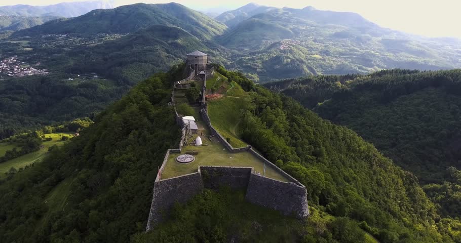 ASENOVGRAD, BULGARIA, JULY 2017, Asenova Krepost Asen's Fortress Early ...