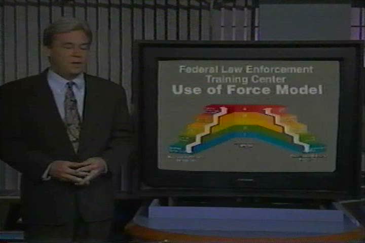 1990s: A Man Discusses A Police Officer\x90s Appropriate Use Of Force ...