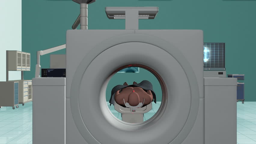 Stock video of mri hospital, camera fly from brain | 2842525 | Shutterstock