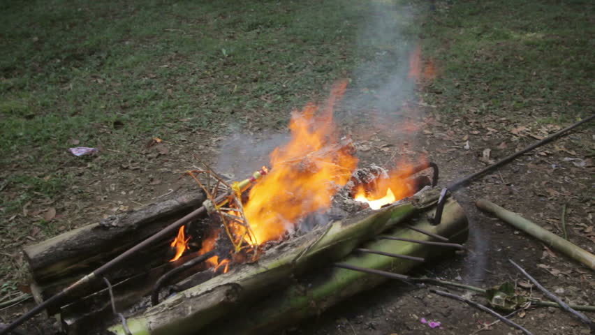 A Burning Dead Body in Stock Footage Video (100% Royalty-free) 2891635 ...