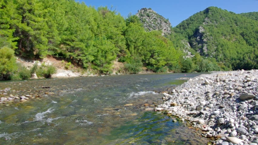 Water Flows In The Yarden River Videos de metraje en stock 27795442 ...