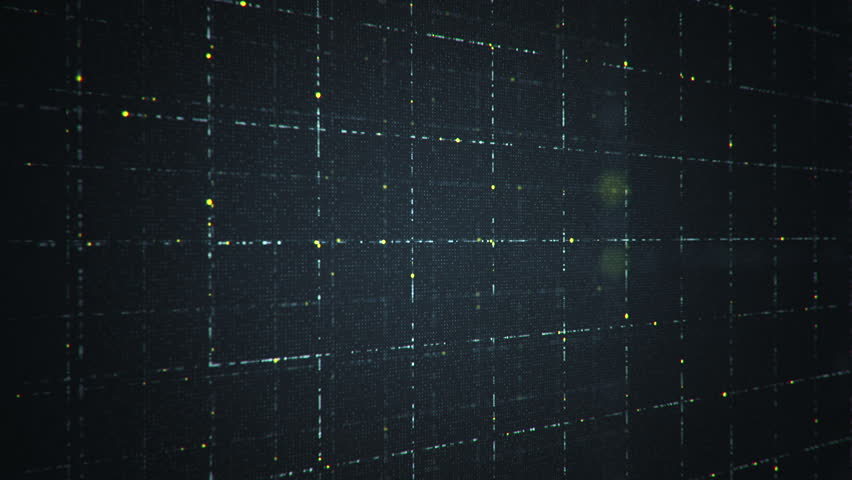 Digital Code Looping Blue Background Stock Footage Video 3378938 ...