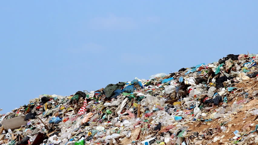 Skies and Garbage Description: Trash Stock Footage Video (100% Royalty ...