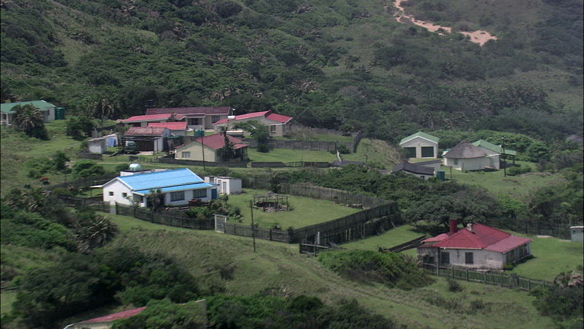 Wide Of A Traditional African Xhosa Village In The Transkei, South ...