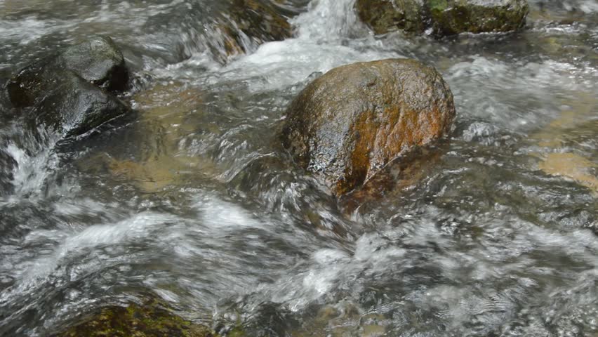 Water Hitting Rocks Stock Footage Video | Shutterstock