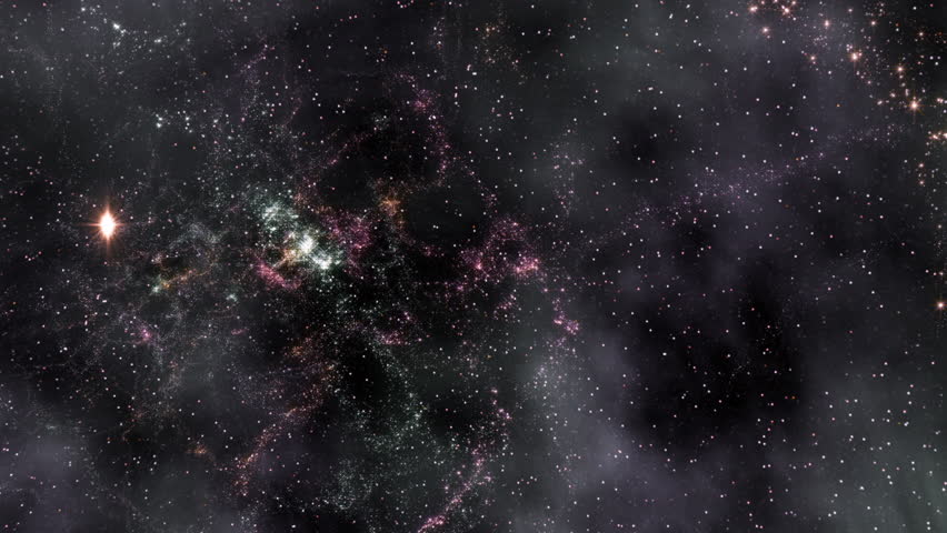 Space Travel (seamless Loop): Computer Generated Sequence Traveling ...