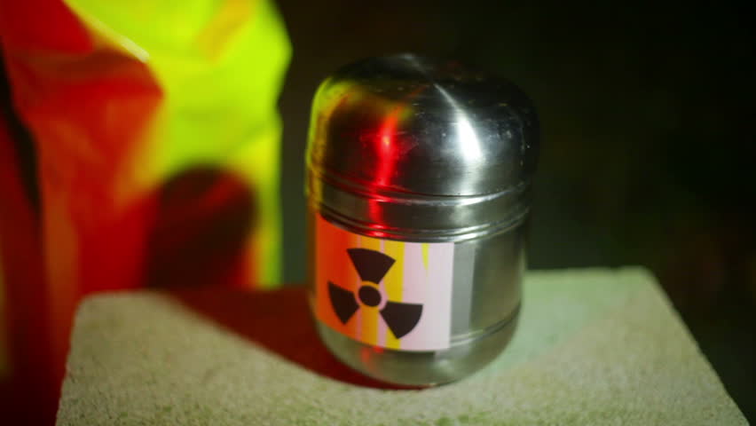 Nuclear Canister, Toxic Waste or Stock Footage Video (100% Royalty-free ...