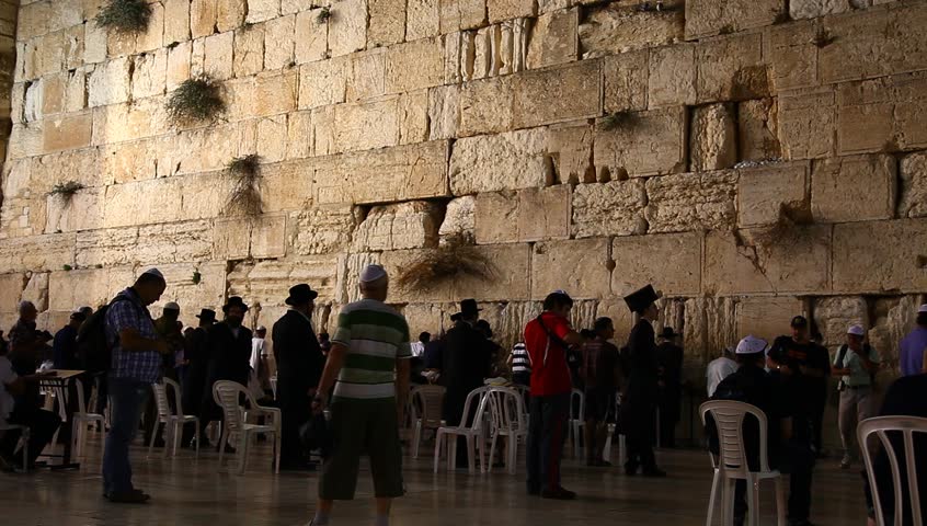 Jerusalem - November 16: People Stock Footage Video (100% Royalty-free ...