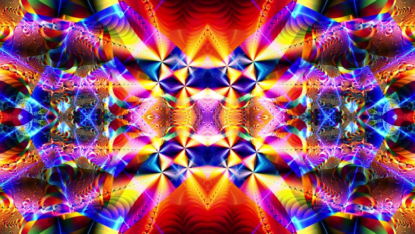 Liquid Ink Colors Mandala Psychedelic Trip LSD Visuals Stock Footage ...