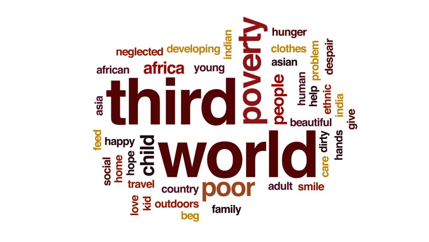 Stock video of third world animated word cloud, text | 31824115 ...
