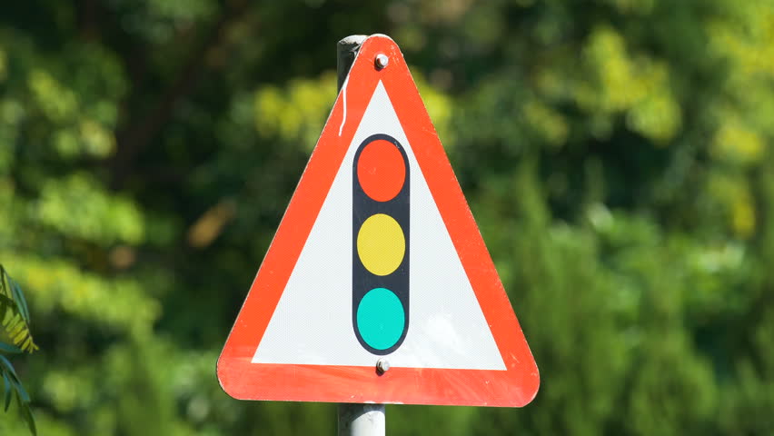 Arab Traffic Signal: Traffic Light. Stock Footage Video 14410777 ...