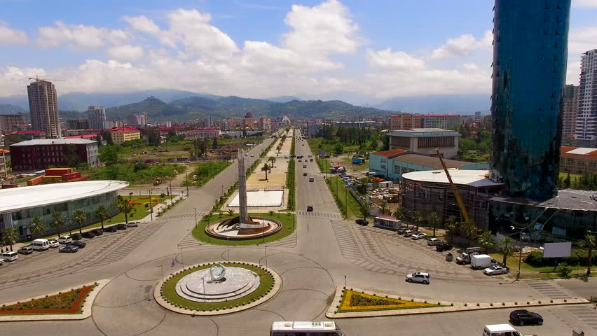 Stock video of modern sculpture at heroes square in | 32403385 ...