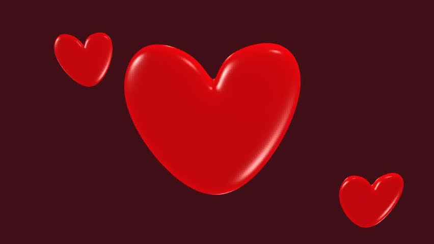 Spinning Beating Heart - Heart 23 (HD) - 3D Animation.Spinning Beating ...