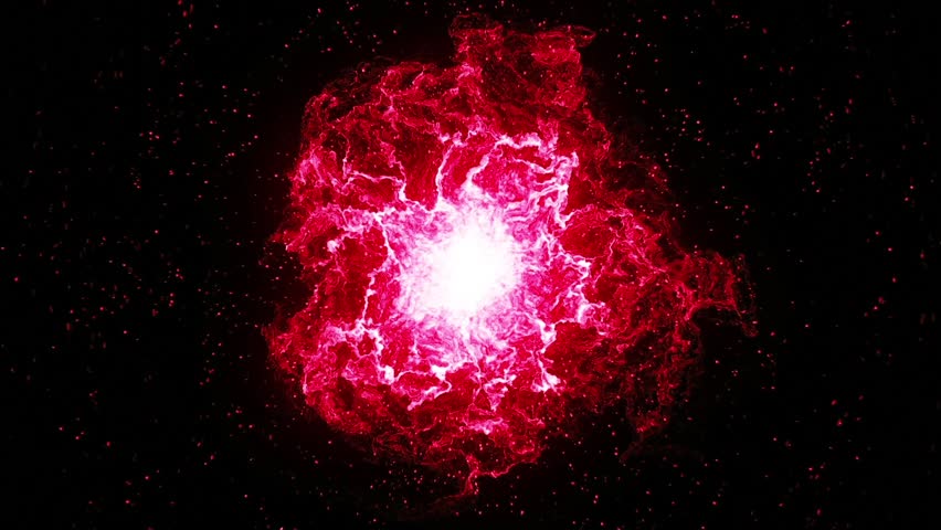 Big Bang, Big Explosion In The Space. Big Bang Theory Animation, The ...