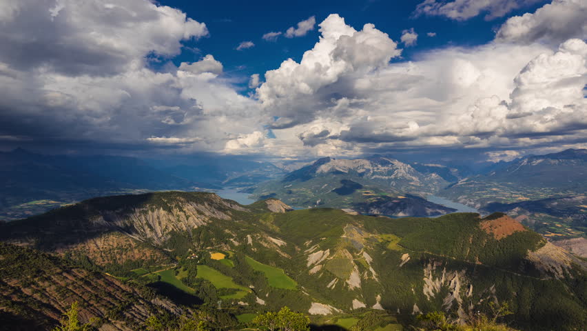Landscape view of the French Alps image - Free stock photo - Public ...