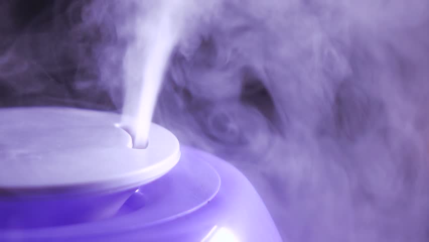 Steam Out of the Humidifier Stock Footage Video (100% Royalty-free ...