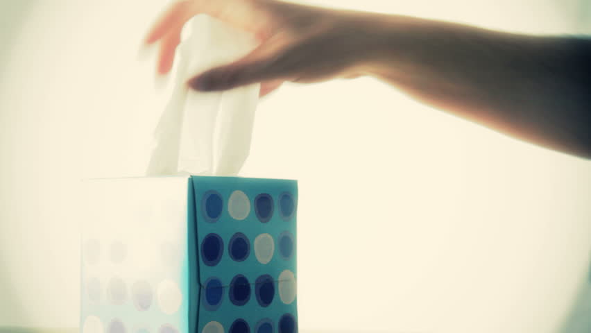 Grabbing Tissue Stock Footage Video (100% Royalty-free) 3379475 ...