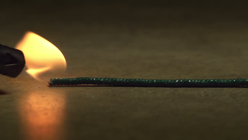 A Fuse Being Lit and Stock Footage Video (100% Royalty-free) 34769395 ...