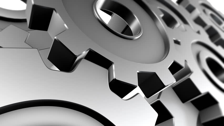 Animated 3d Gears, Loopable. Stock Footage Video (100% Royalty-free ...