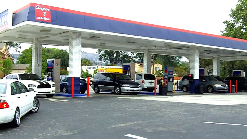 SPAIN - CIRCA 2012: Time Lapse Of Several Cars Filling Fuel At Gas ...