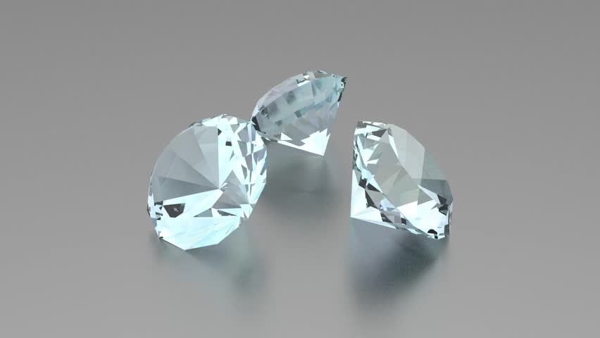 Large Diamonds Flow In Slow Motion Stock Footage Video 956353 ...