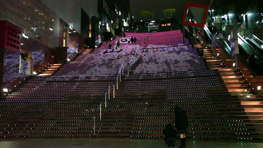 KYOTO, JAPAN - CIRCA APRIL 2013: Futuristic Interior Of Kyoto Railway ...