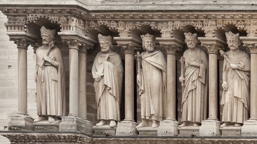 Stock video of video panorama of statues of jewish | 4195765 | Shutterstock