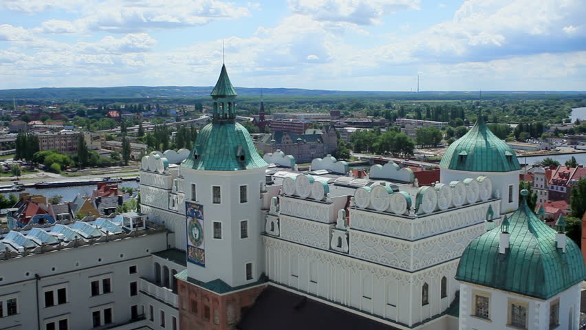 Szczecin Castle Poland Stock Footage Video (100% Royalty-free) 4210195 ...