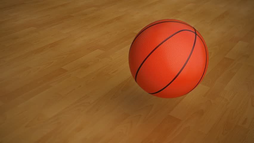 Stock video of levitating basket ball spinning in a | 447925 | Shutterstock