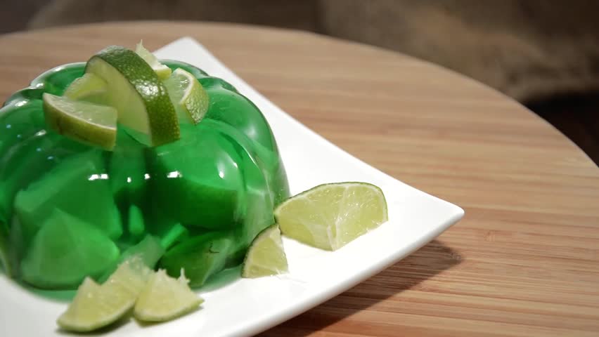 Rotating Lime Jello Stock Footage Video (100% Royalty-free) 4505765 ...