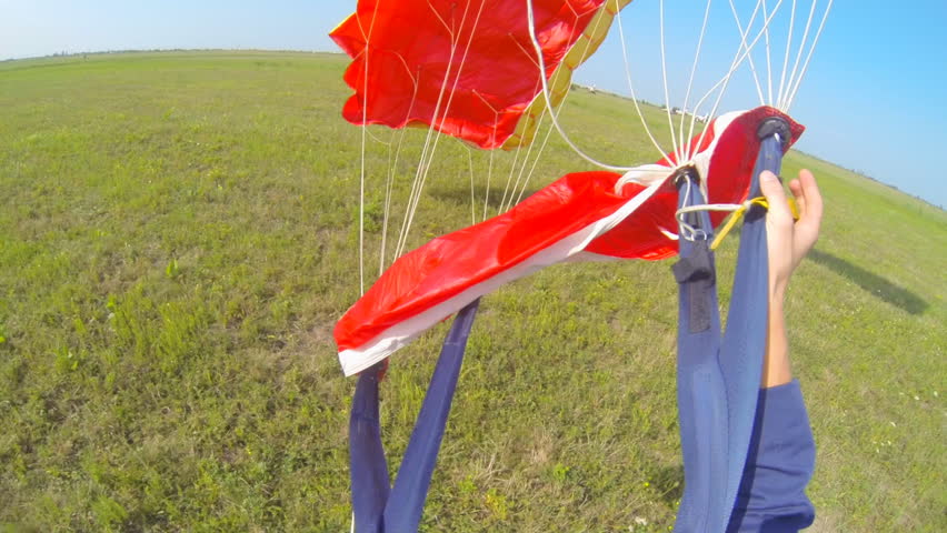 Video Parachute Jumps (skydiving) from Stock Footage Video (100% ...