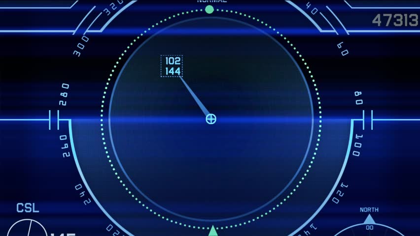 radar gps screen display,computer game navigation 스톡 비디오 | 4637885 ...