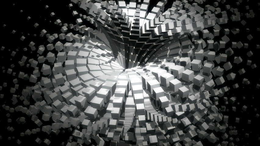 Loop Able Three-dimensional Abstract Animation Stock Footage Video (100 ...