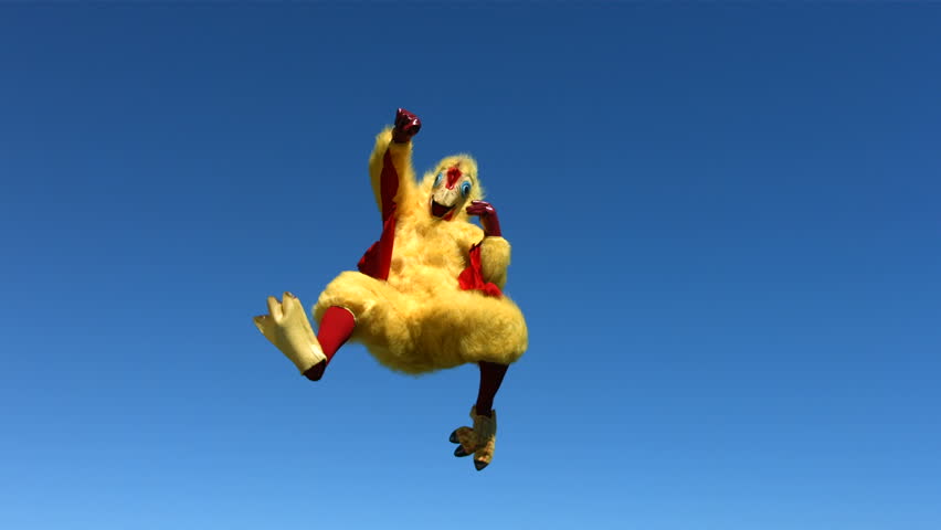 Chicken Going Crazy in Sky, Stock Footage Video (100% Royalty-free ...