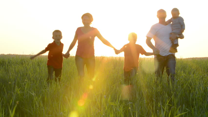 Back View of a family image - Free stock photo - Public Domain photo ...