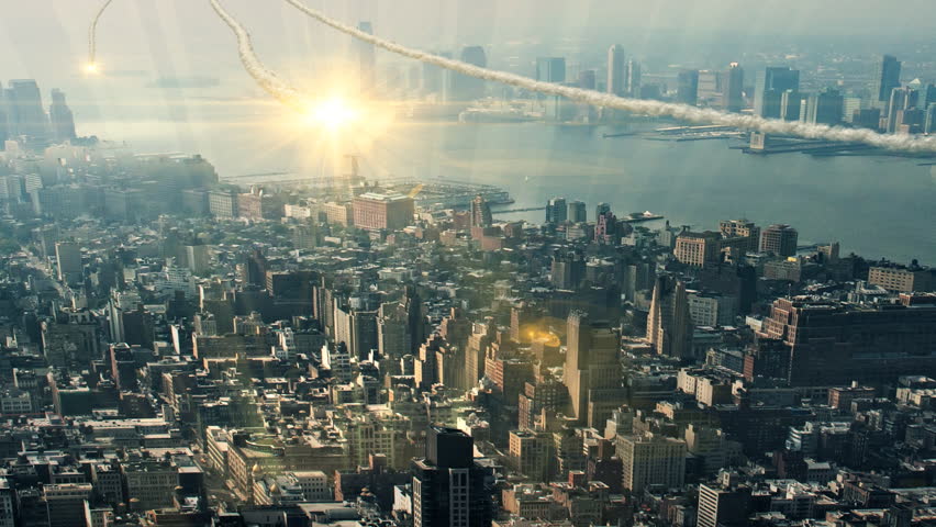 Stock video of armageddon -3 comets falling on new | 4934945 | Shutterstock