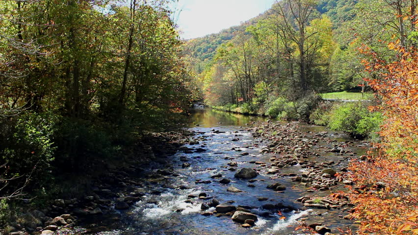 A Scenic Rocky River in Stock Footage Video (100% Royalty-free) 4950485 ...