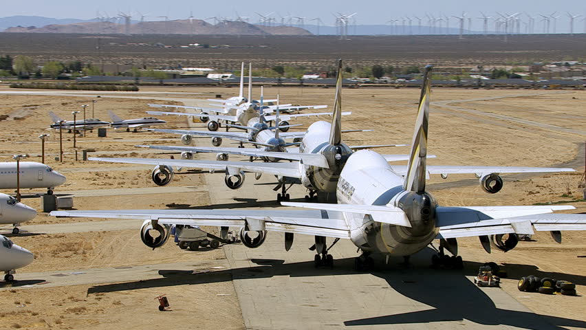 Airplane Graveyard Stock Video Footage - 4K and HD Video Clips ...