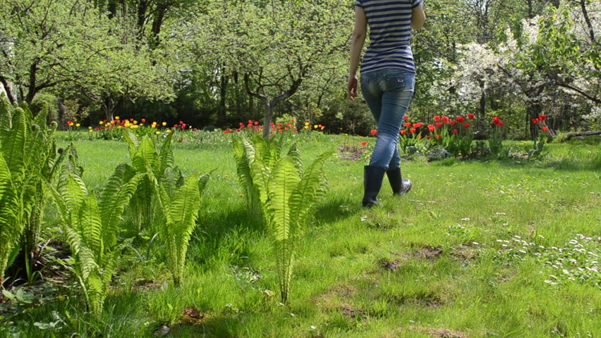 Pretty Woman Walk in Awesome Stock Footage Video (100% Royalty-free ...