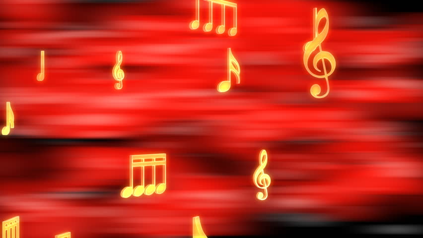 Looping Music Abstract Animated Background Stock Footage Video (100% ...