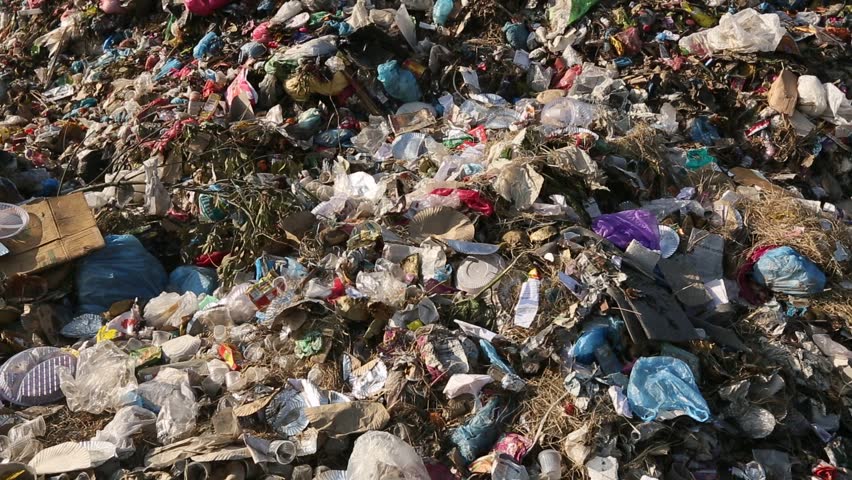 Trash and Garbage. Pollution, Dumping Stock Footage Video (100% Royalty ...