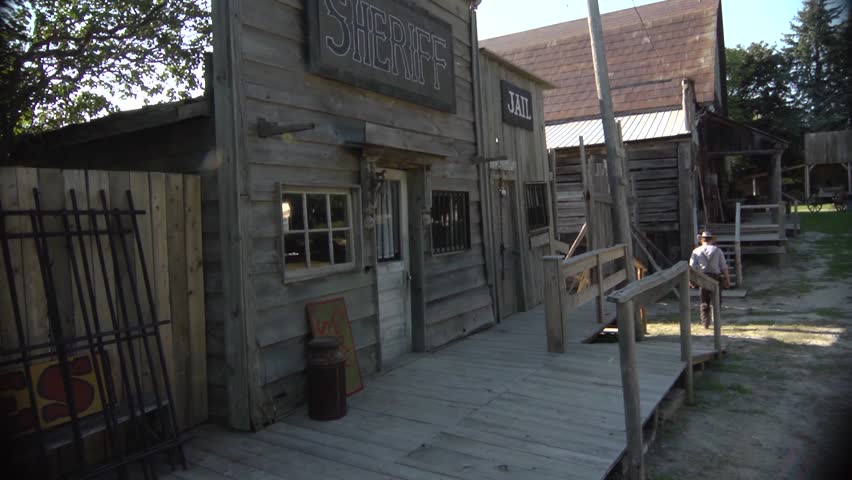Old West Jail Stock Footage Video | Shutterstock