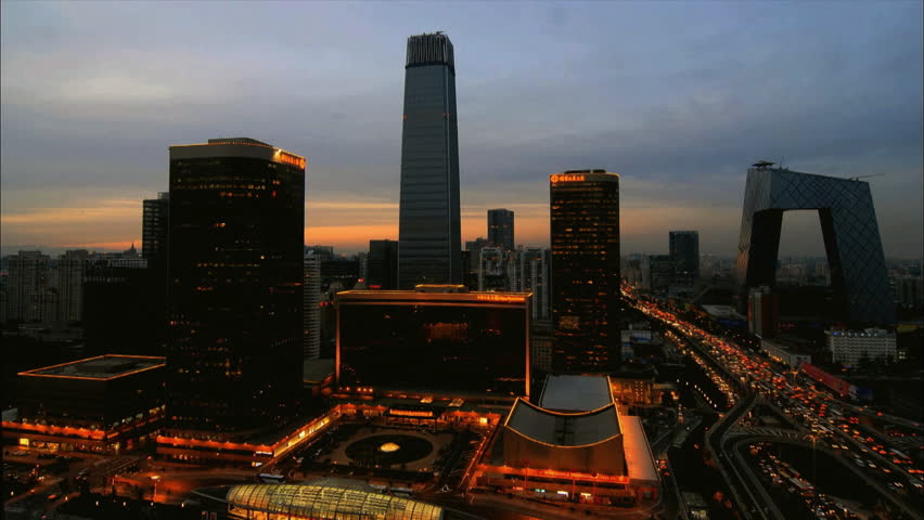 Beijing Downtown Timelapse.the Most Famous Stock Footage Video (100% ...