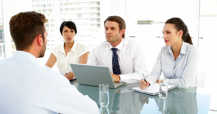 Interview Panel Stock Footage Video | Shutterstock