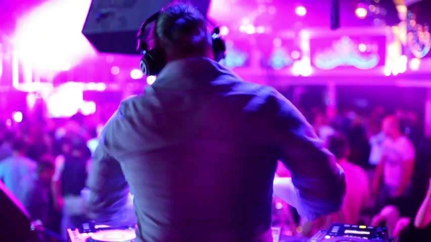 Back of Dj Which Dance Stock Footage Video (100% Royalty-free) 5674775 ...