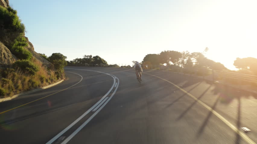 Road Runner Man Running In Park In The Morning Motion Track High ...