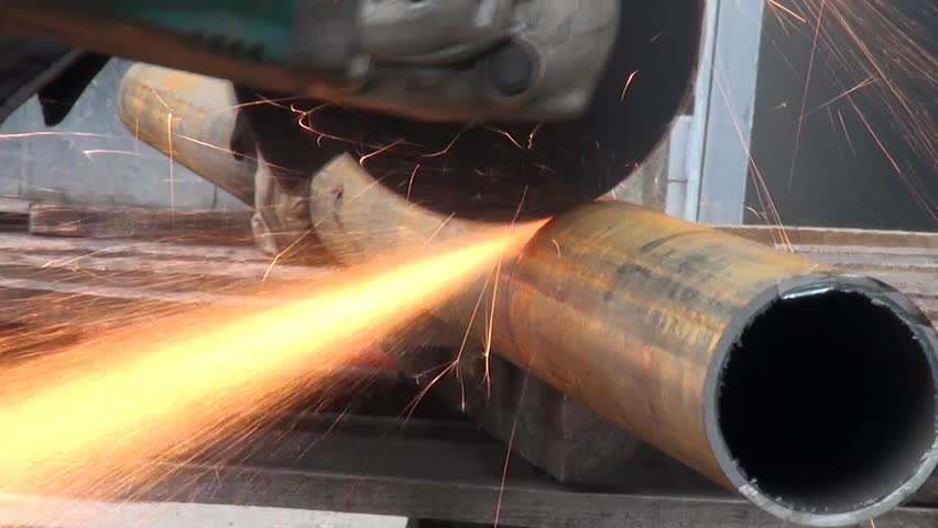 Close-up Of Quartz And Glass Welding Made With Gas High Temperature ...