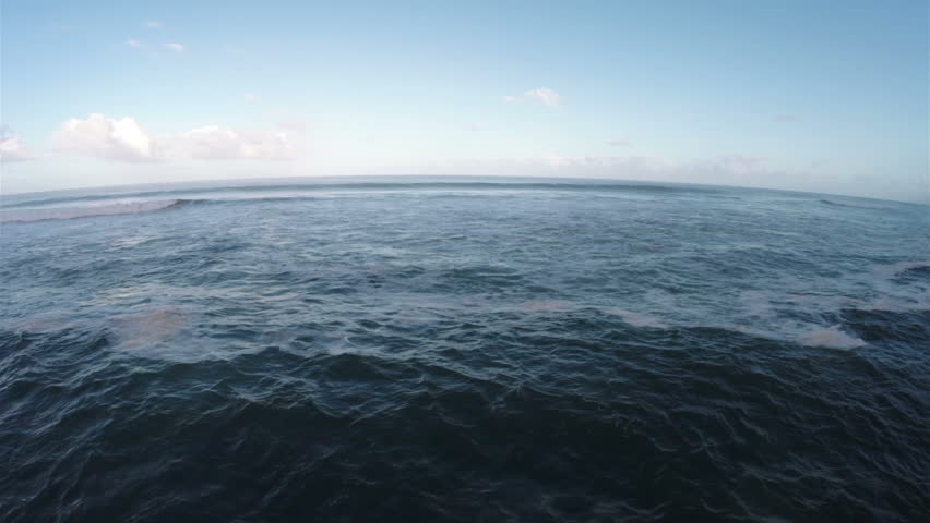 Ocean Fly Over,HD High Speed Animation Just Above The Ocean Waves ...