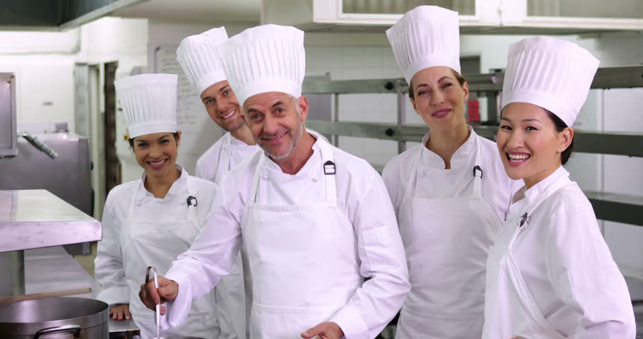 Stock video of team of chefs giving ok sign | 5944805 | Shutterstock