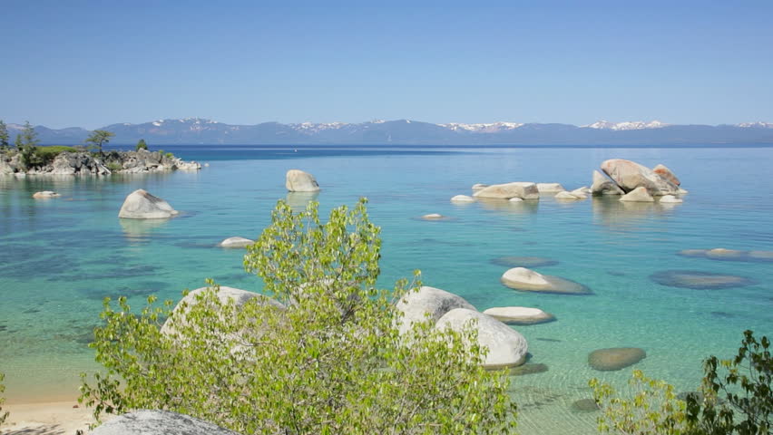 Beautiful Lake Tahoe Landscape And Lake Image Free Stock Photo